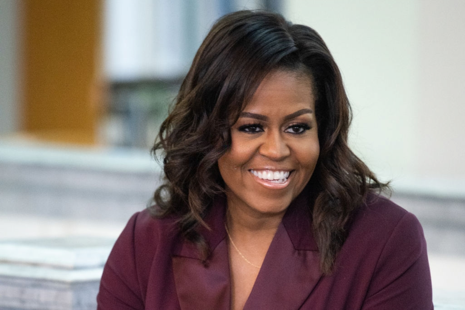 Michelle Obama Natural Hair ️ Elegance & Empowerment